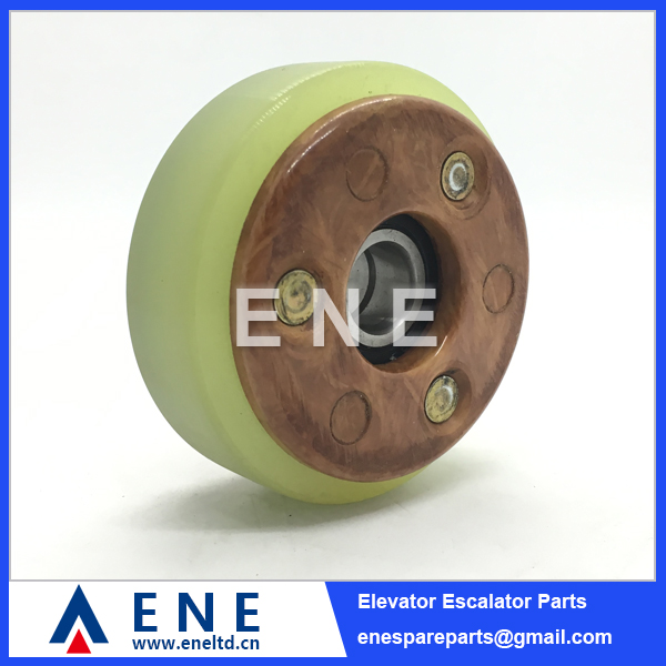 76mm Escalator Step Roller Chain Roller with Bakelite